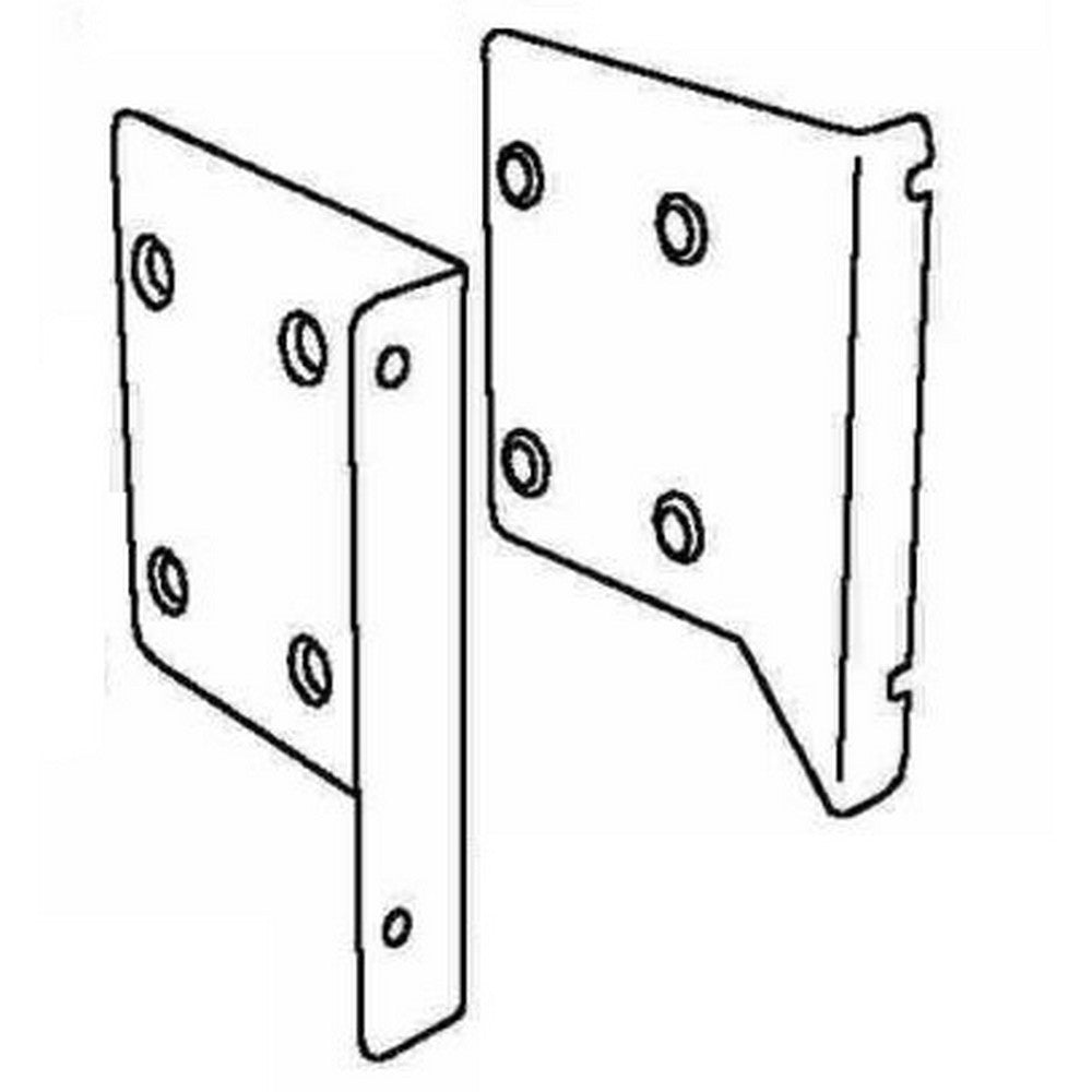 RADIO BRACKETS HOLDEN VT - VX COMMODORE DOUBLE DIN SIDE MOUNT RH & LH ...